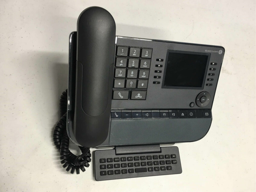 Alcatel 8058s Premium deskphone – 3MG27203WW - Plexus Communications